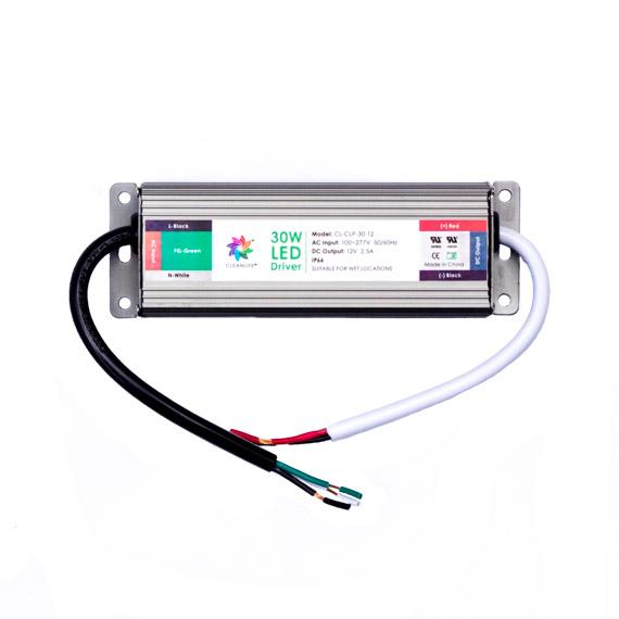 Cleanlife - VELCLP3012 - 30W 12V CONSTANT VOLTAGE LED DRIVER | VE Solutions